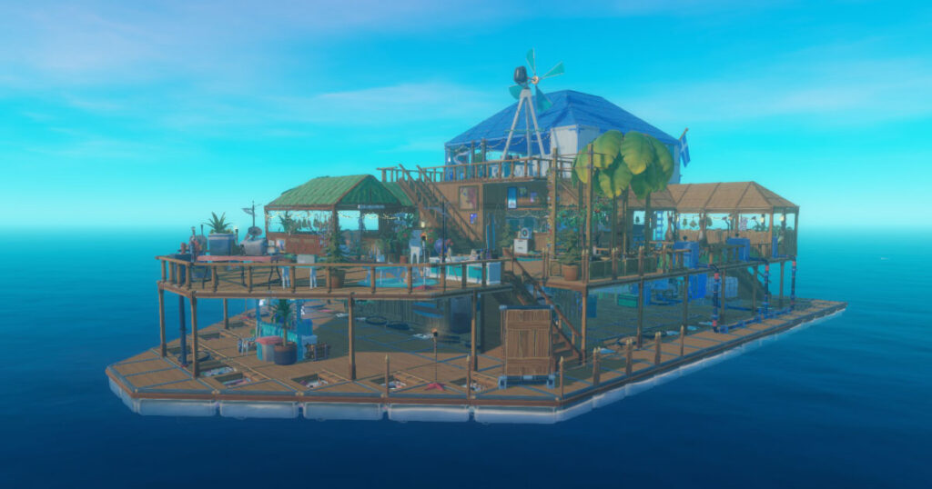 【RAFT】イカダの効率的な配置とおしゃれな建築【動画あり】